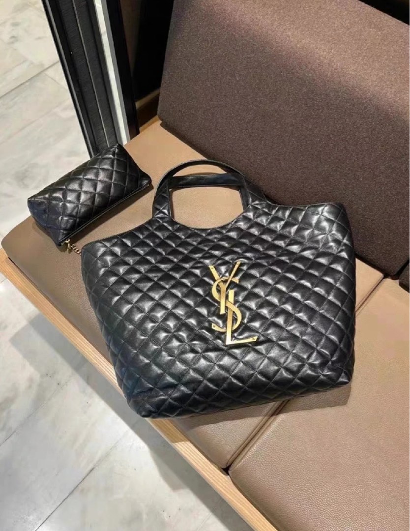 Ysl icare tote shipping from korea, Luxury, Bags & Wallets on Carousell