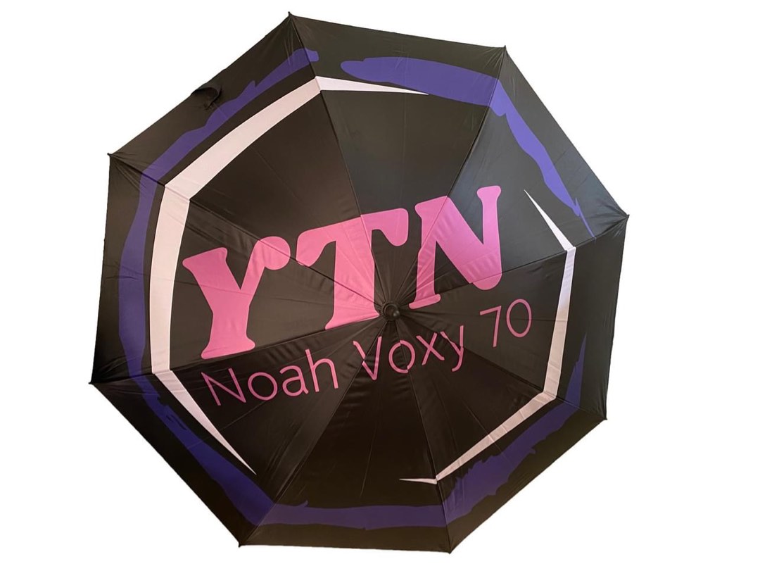 YTN 2024 新LOGO 27吋長 直身大雨 (直徑 120CM), 汽車配件, 其他 - Carousell