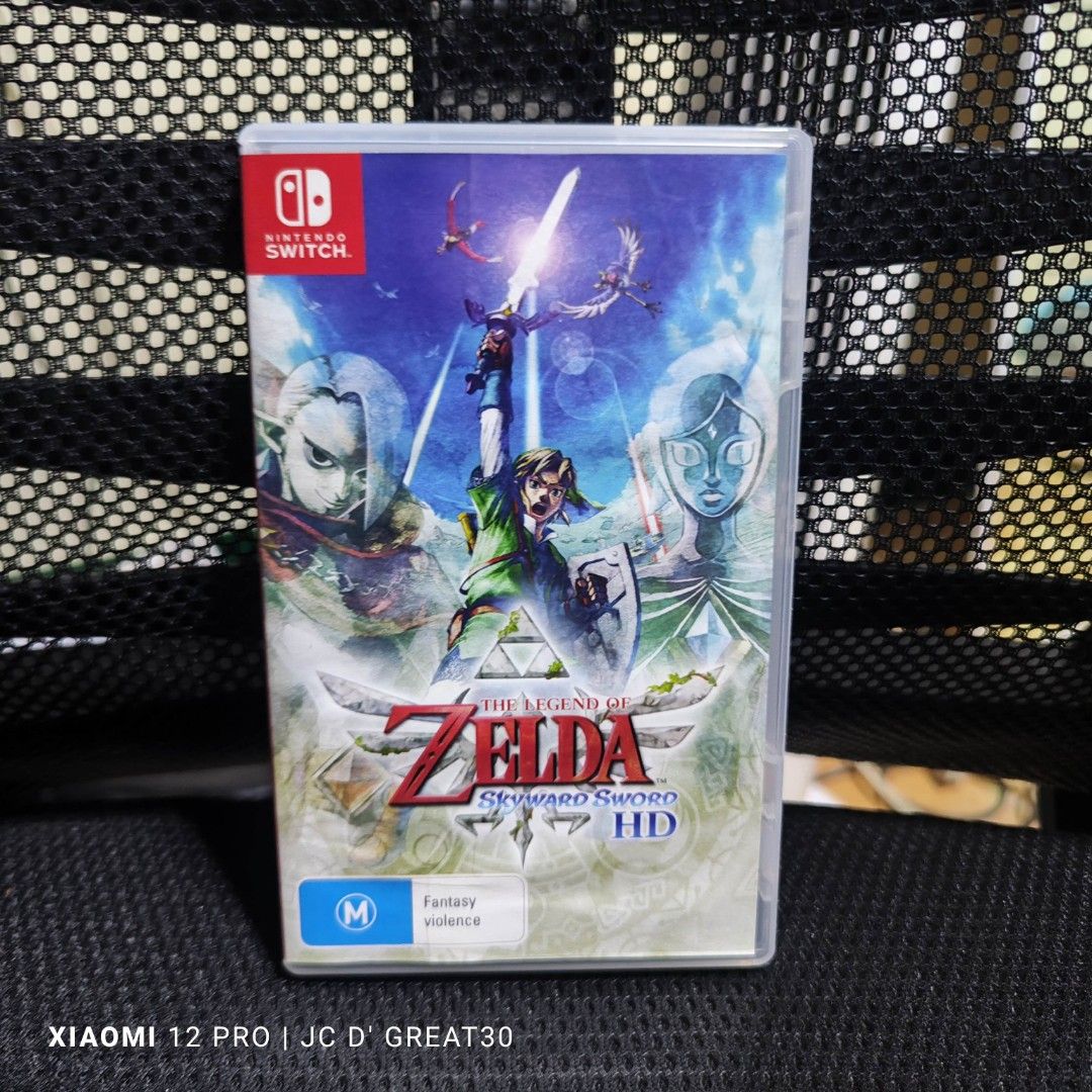 Zelda Skyward Sword Switch Game, Video Gaming, Video Games, Nintendo on ...
