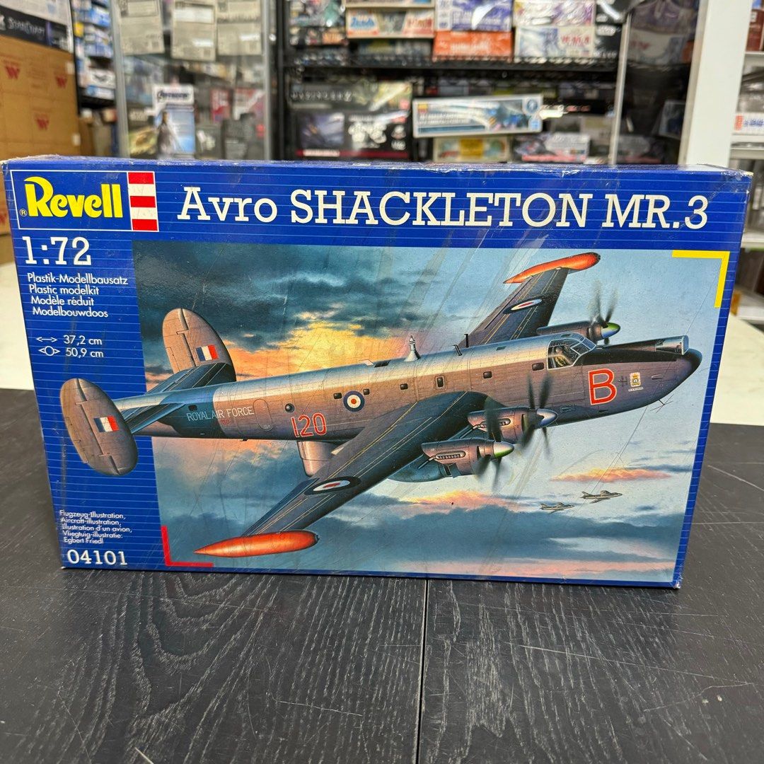 1/72 Revell Avro Shackleton MR.3 Model Kit, Hobbies & Toys, Toys ...