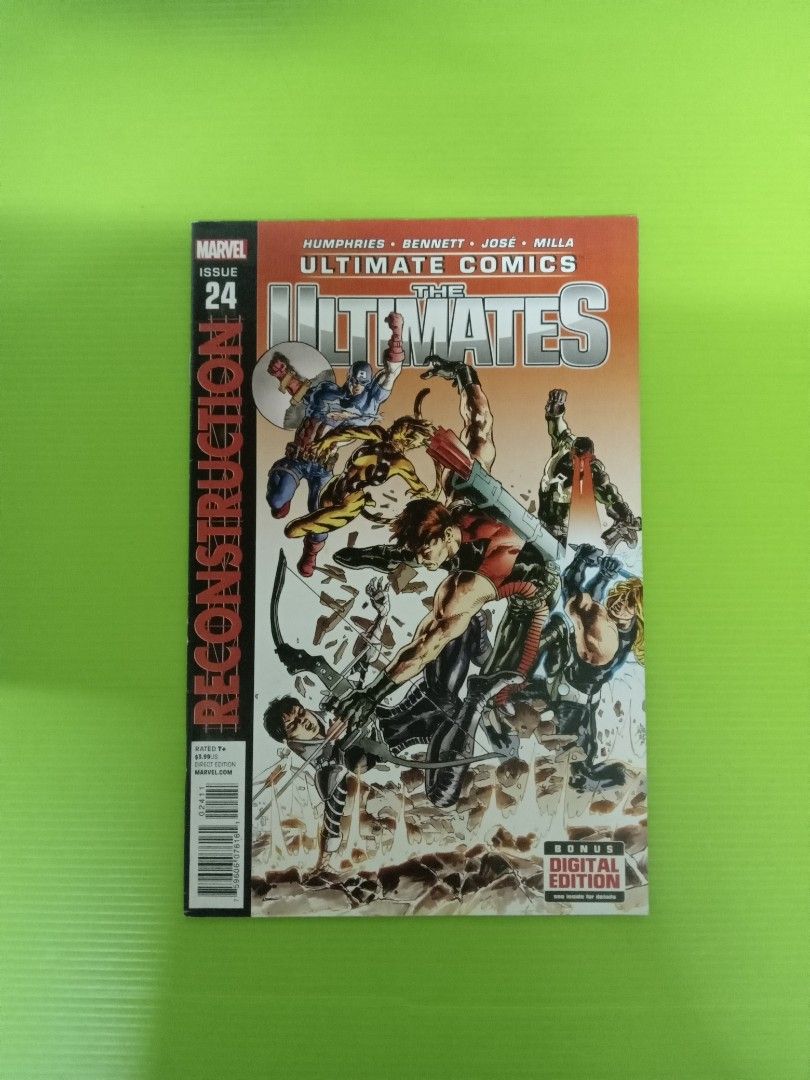 1st full app Orbital Iron Man Armor ! Ultimate Comics Ultimates #24 ( M ...