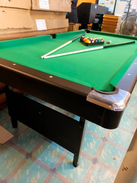4x7ft. Foldable Imported Billiard Table/ Metal Leg High Quality Junior ...
