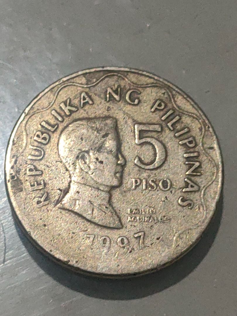 5 PESOS BLURRED, Hobbies & Toys, Memorabilia & Collectibles, Currency ...