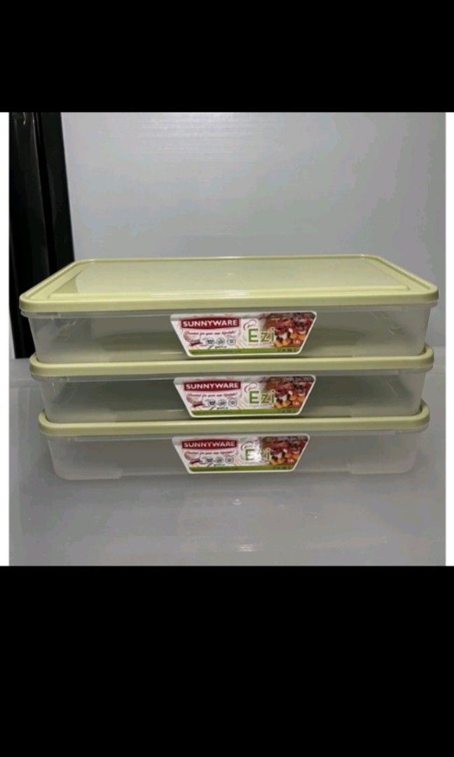 728 sunnyware 1.8L rectangular ezi food keeper /container, Furniture ...