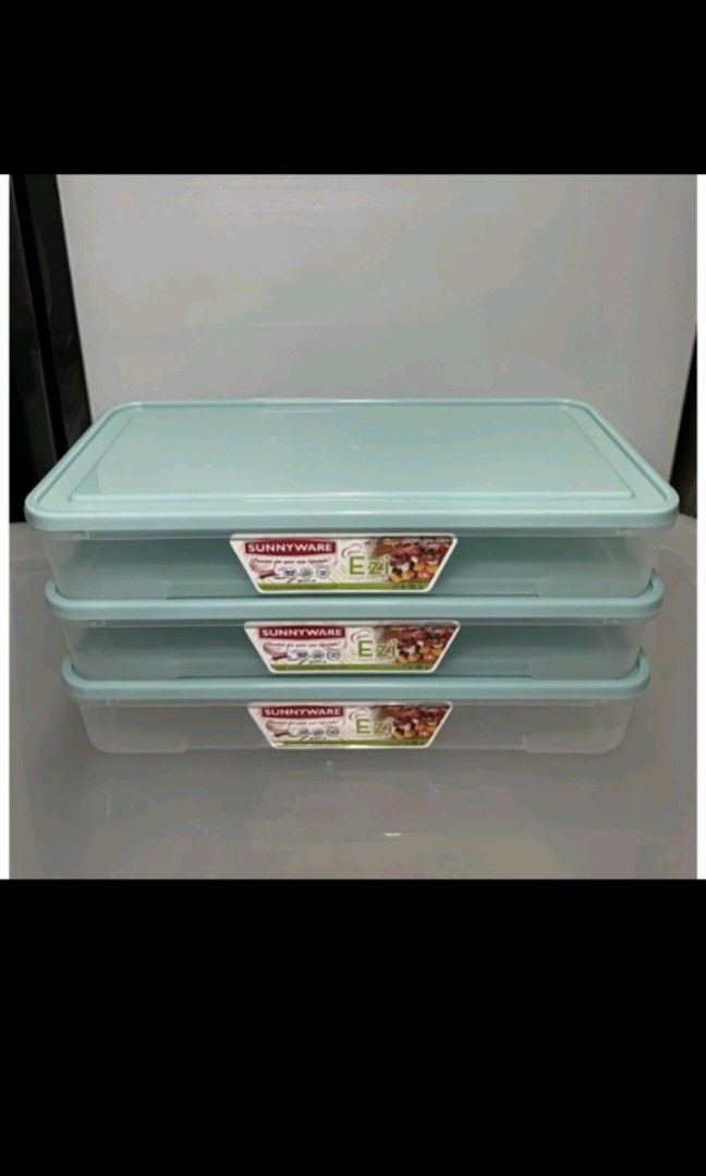 728 sunnyware 1.8L rectangular ezi food keeper /container, Furniture ...