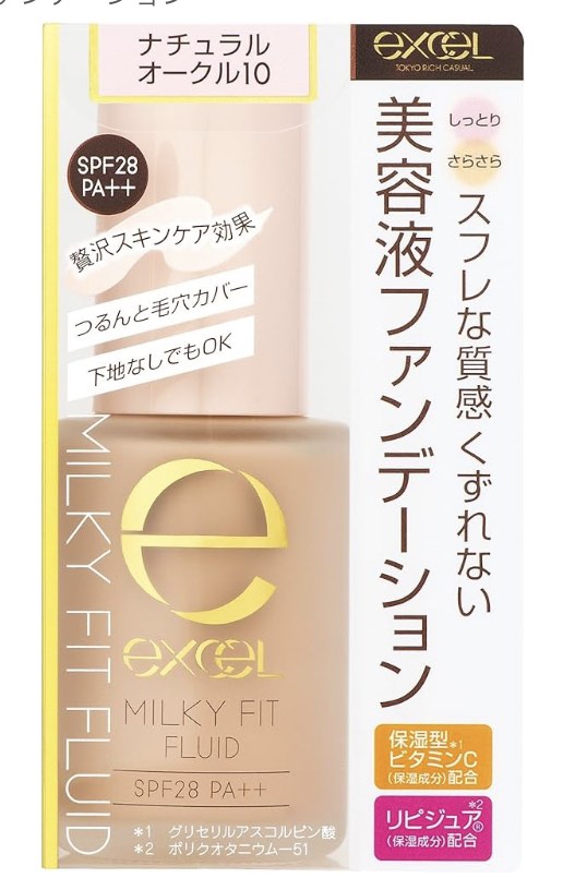 全新 excel 水潤精華粉底液 30ml MF01, 美容＆個人護理, 健康及美容 - 皮膚護理, 化妝品 - Carousell