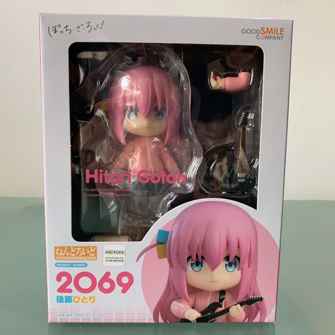 【現貨】全新日版 GOODSMILE GSC 《孤獨搖滾！ Bocchi the rock》 黏土人 2069 - 後藤ひとり 後藤一里 小孤獨, 興趣及遊戲, 玩具 & 遊戲類 ...
