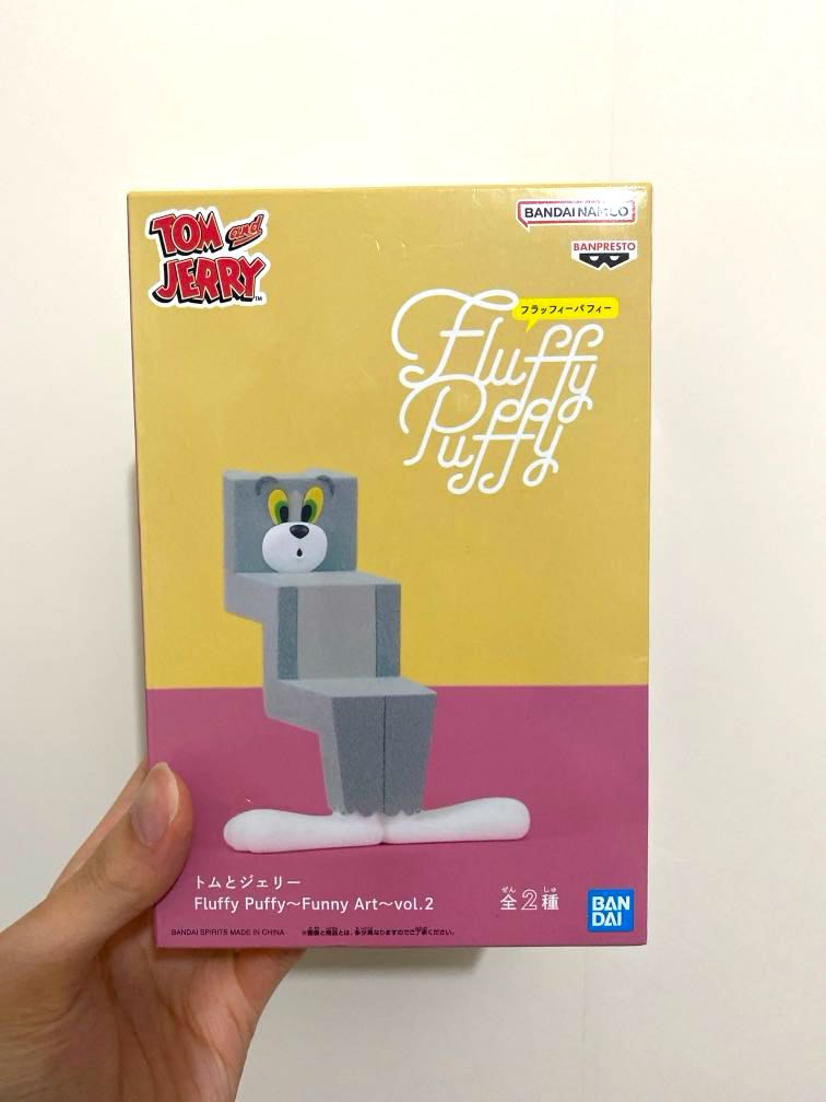 日版 Tom and Jerry-Tom-fluffy pluffy funny art vol 2 景品 公仔 figure, 興趣及遊戲 ...