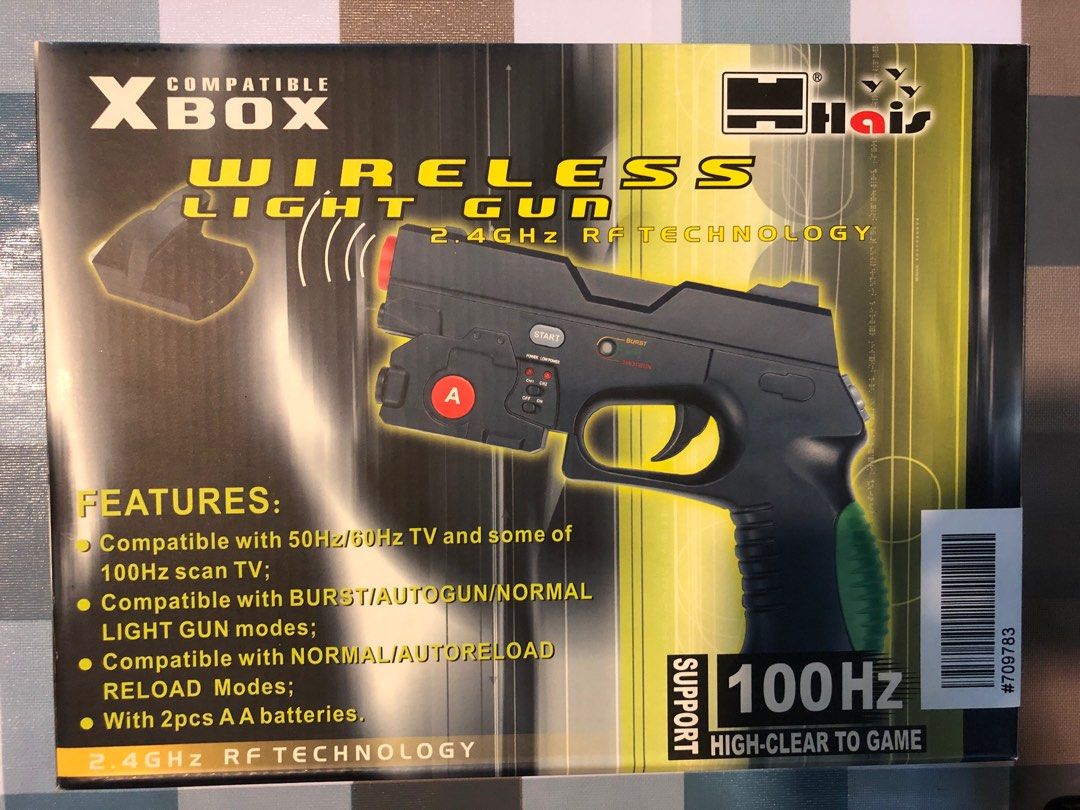 初代 Xbox wireless light gun controller 無線光槍 控制器, 電子遊戲, 遊戲機配件, 手掣 - Carousell