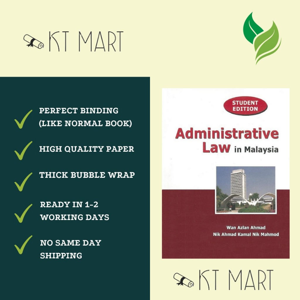 Administrative Law in Malaysia Students Edition Wan Azlan Ahmad ...