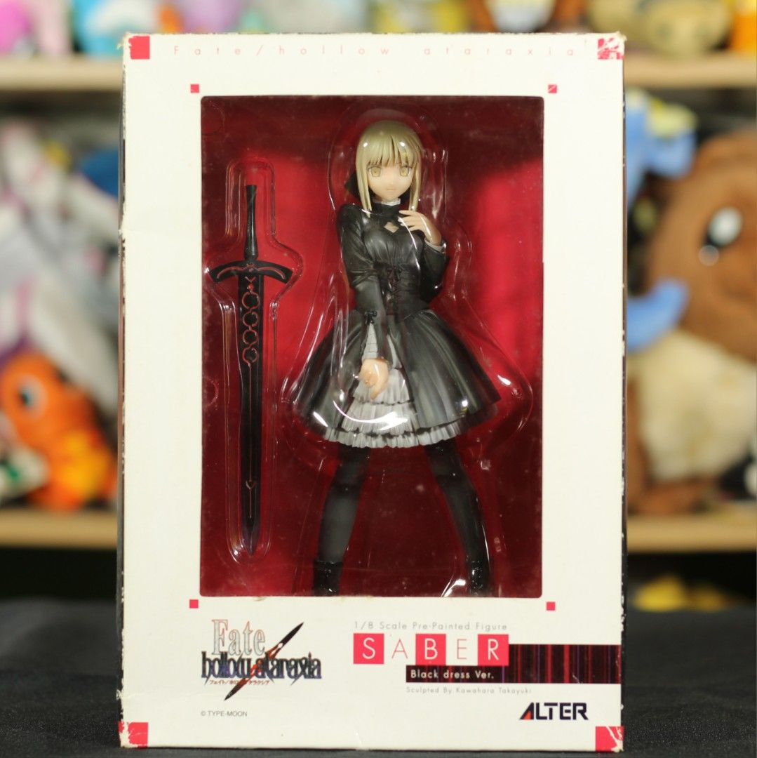 Alter 1/8 Scale Fate/Hollow Ataraxia Saber Figure Black Dress Version ...
