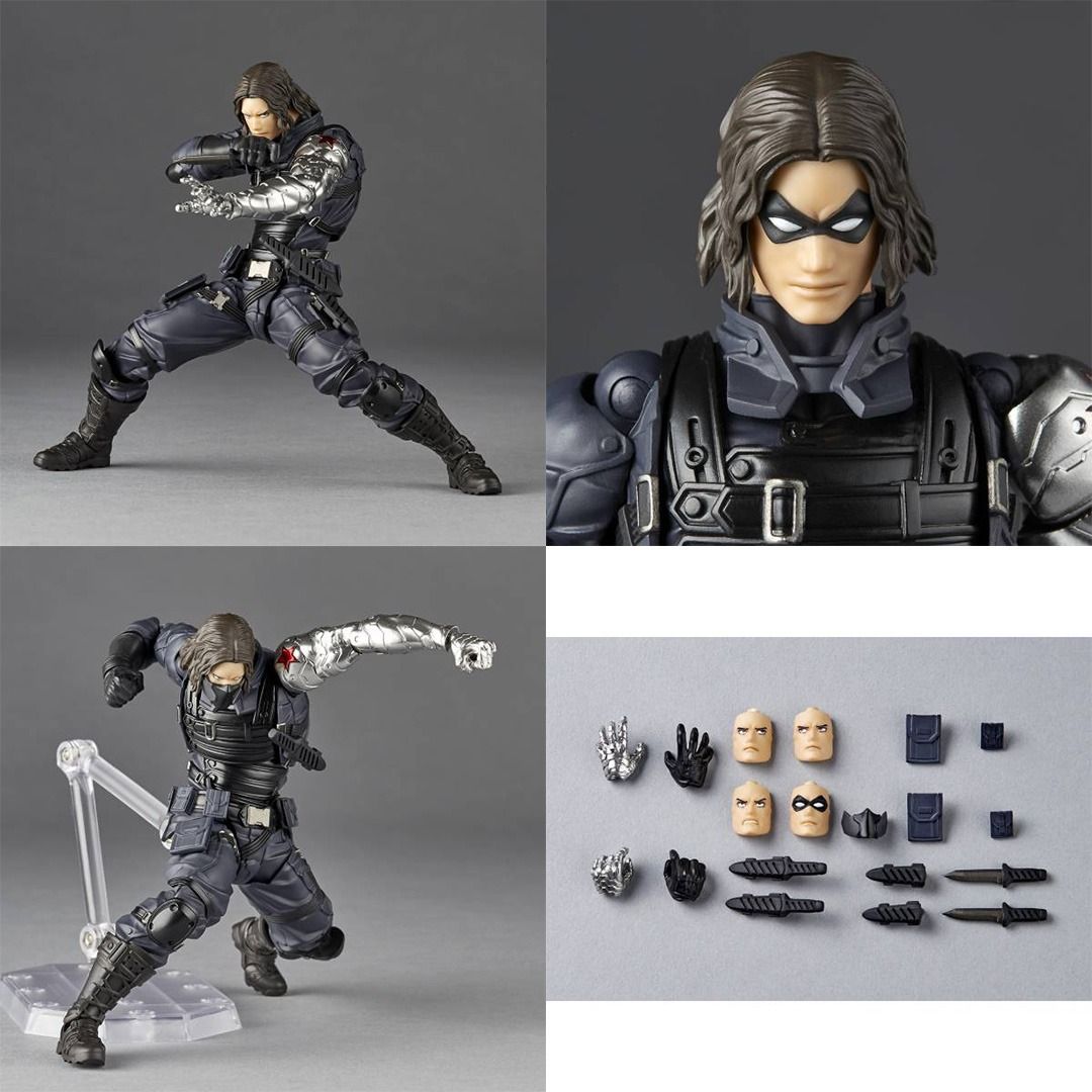 (Last 2) Amazing Yamaguchi / Revoltech: Captain America - Winter ...