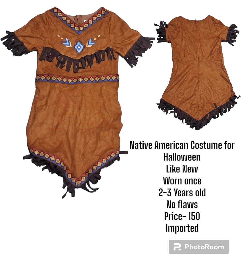 American Native For Halloween Costume, Babies & Kids, Babies & Kids ...