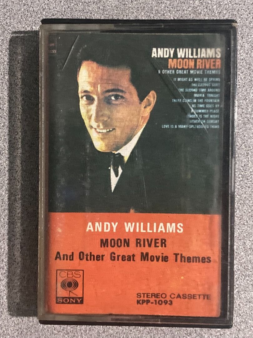 ANDY WILLIAMS Moon River PHILIPPINES Paper Label CASSETTE, Hobbies ...