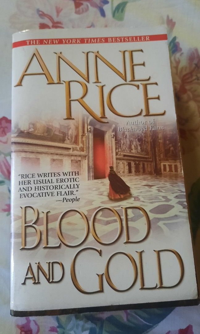 Anne Rice Blood and Gold, Hobbies & Toys, Books & Magazines, Fiction ...