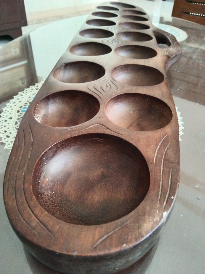 Antique Sungka, Hobbies & Toys, Stationary & Craft, Handmade Craft on ...