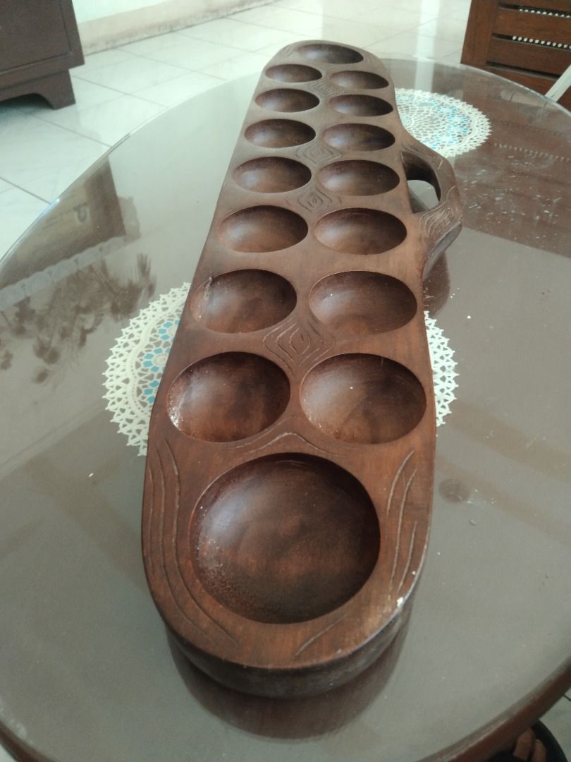 Antique Sungka, Hobbies & Toys, Stationary & Craft, Handmade Craft on ...