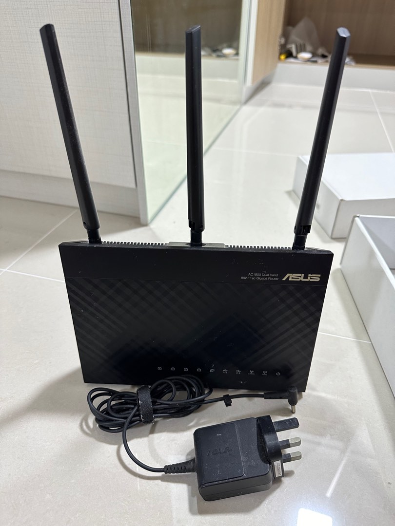 Asus AC68U router, Computers & Tech, Parts & Accessories, Networking on ...