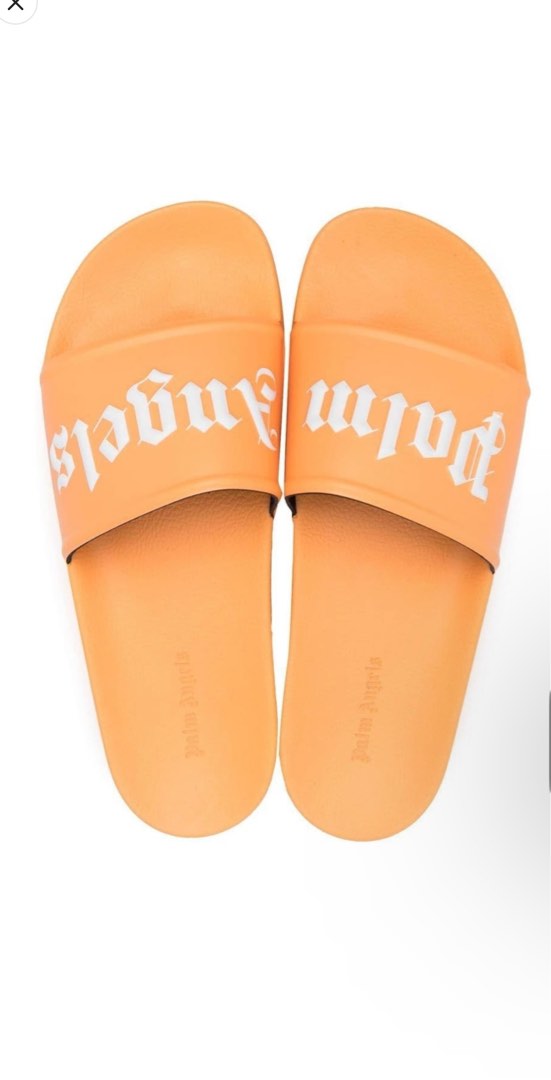 Authentic Palm Angel sliders with box, Men's Fashion, Footwear ...