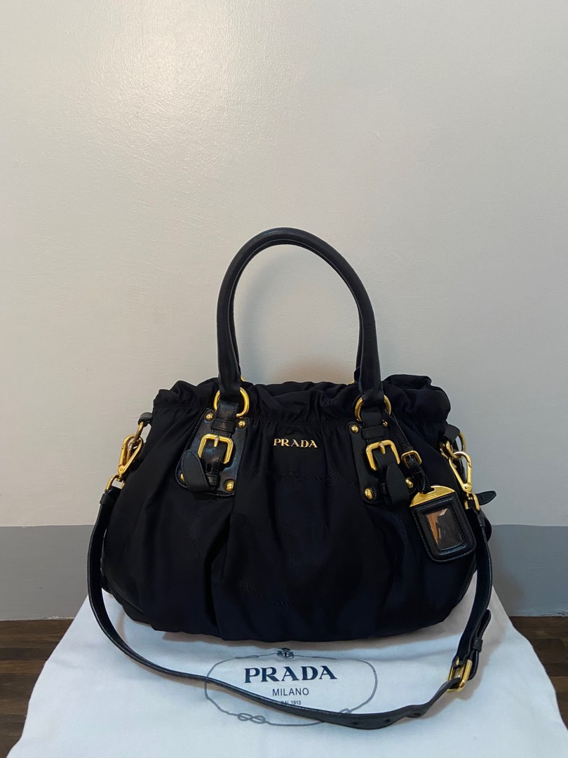 Authentic Prada Nylon Two way bag, Luxury, Bags & Wallets on Carousell
