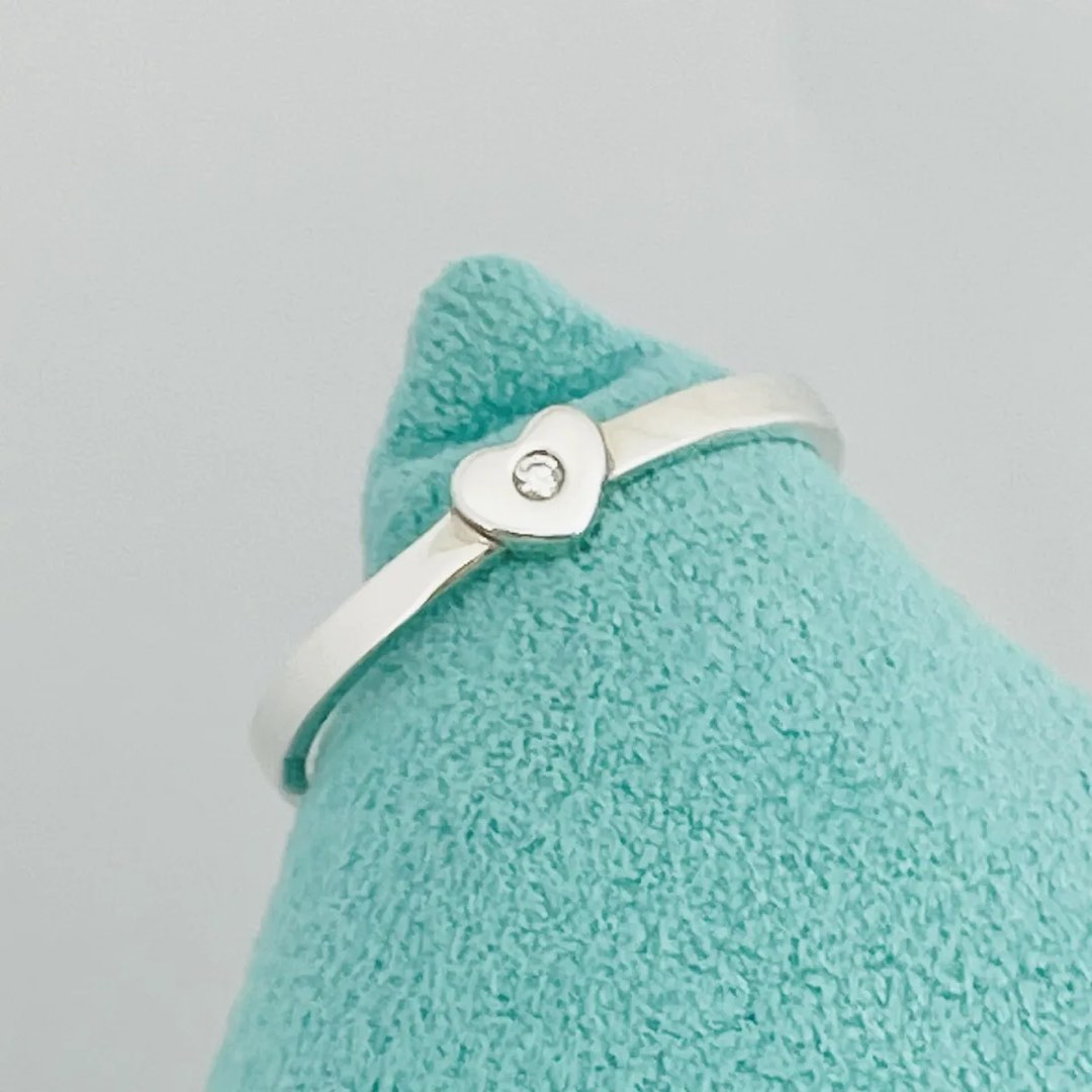 Authentic TIFFANY & CO. Paloma Picasso Crown of Hearts Diamond Ring ...