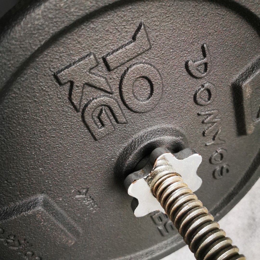 Bar bell sets 2x10kg, Sports Equipment, Exercise & Fitness, Weights ...