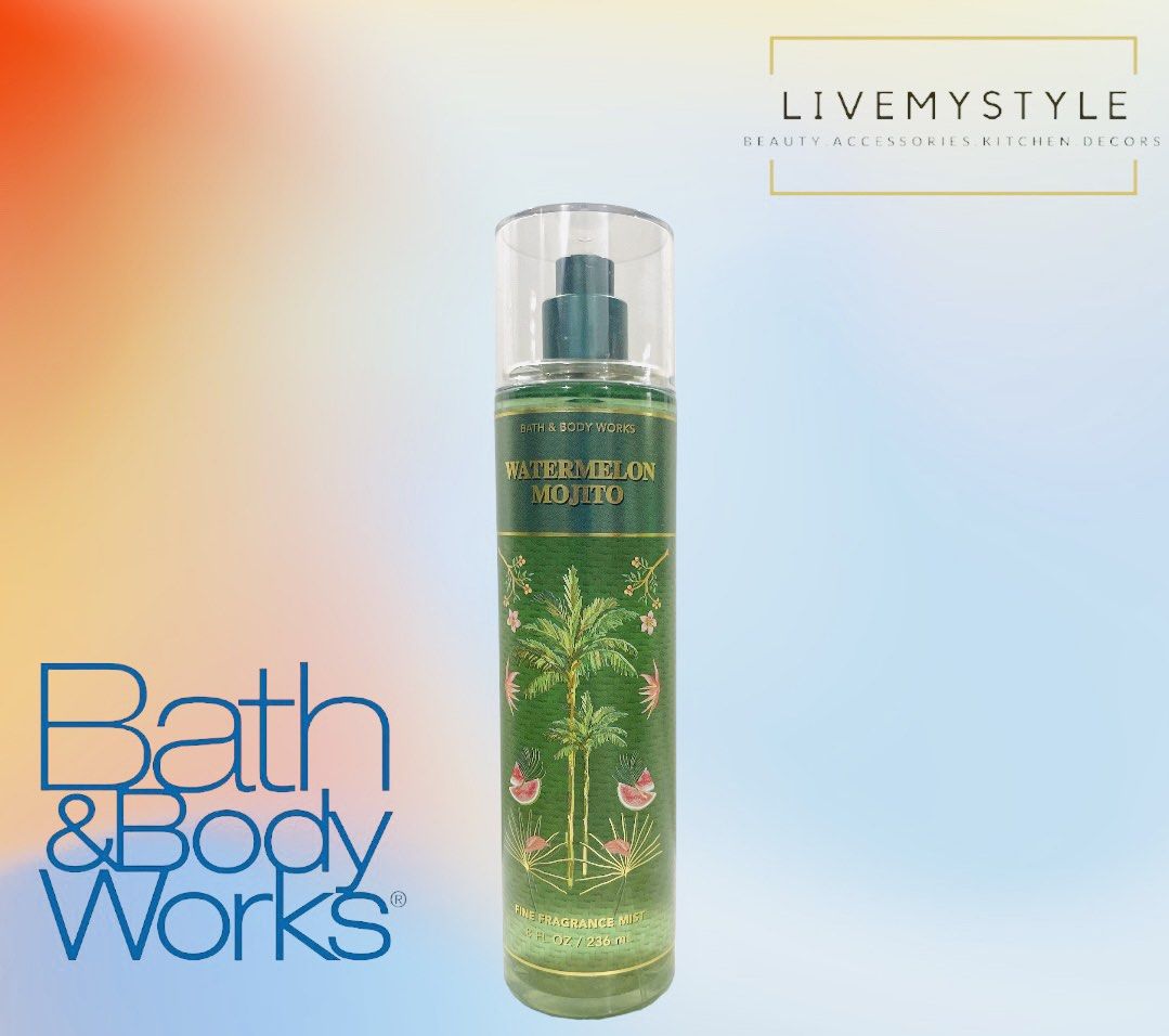 Bath And Body Works Watermelon Mojito Fine Fragrance Mist Beauty