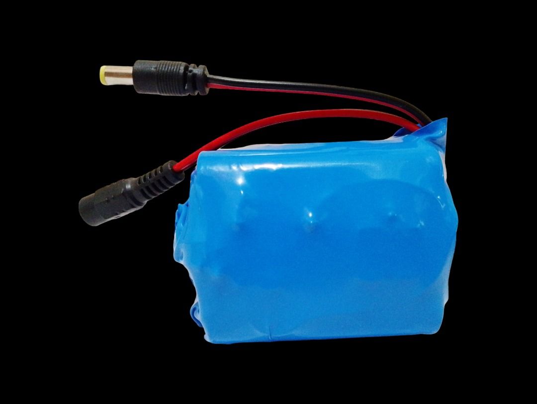BATTERY PACK 3S 2P 12V RECHARGEABLE BATTERY, BEST FOR WIFI ROUTER, LED ...