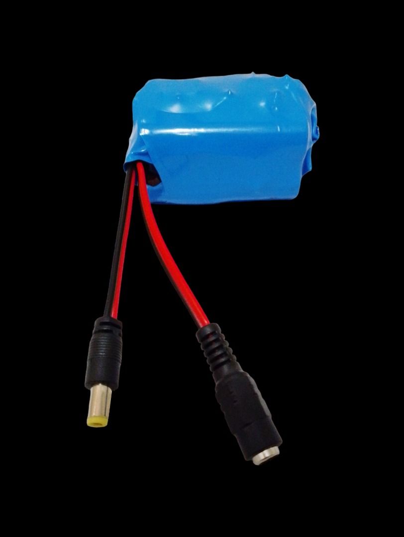BATTERY PACK 3S 2P 12V RECHARGEABLE BATTERY, BEST FOR WIFI ROUTER, LED ...