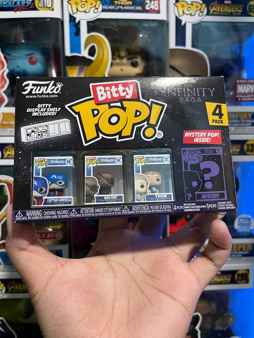 Bitty Pops! Marvel and Toy Story, Hobbies & Toys, Toys & Games on Carousell