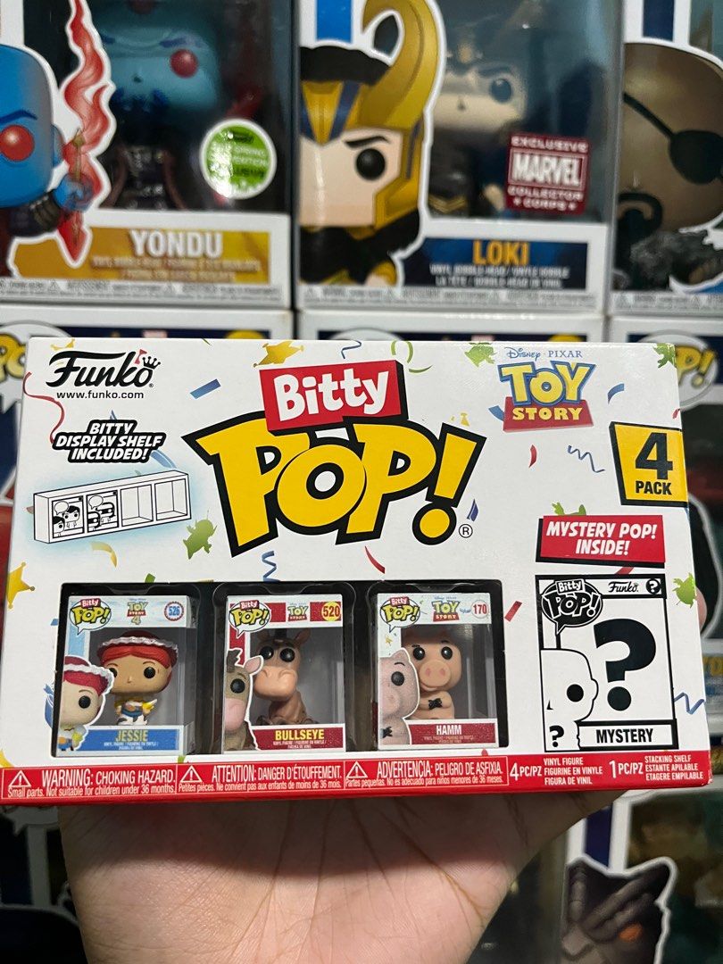 Bitty Pops! Marvel and Toy Story, Hobbies & Toys, Toys & Games on Carousell