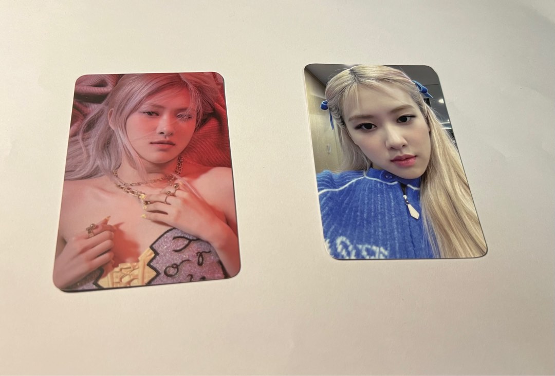 [SET] BLACKPINK ROSÉ PHOTOCARD PC POCA - R - Album, Hobbies & Toys, Collectibles & Memorabilia ...