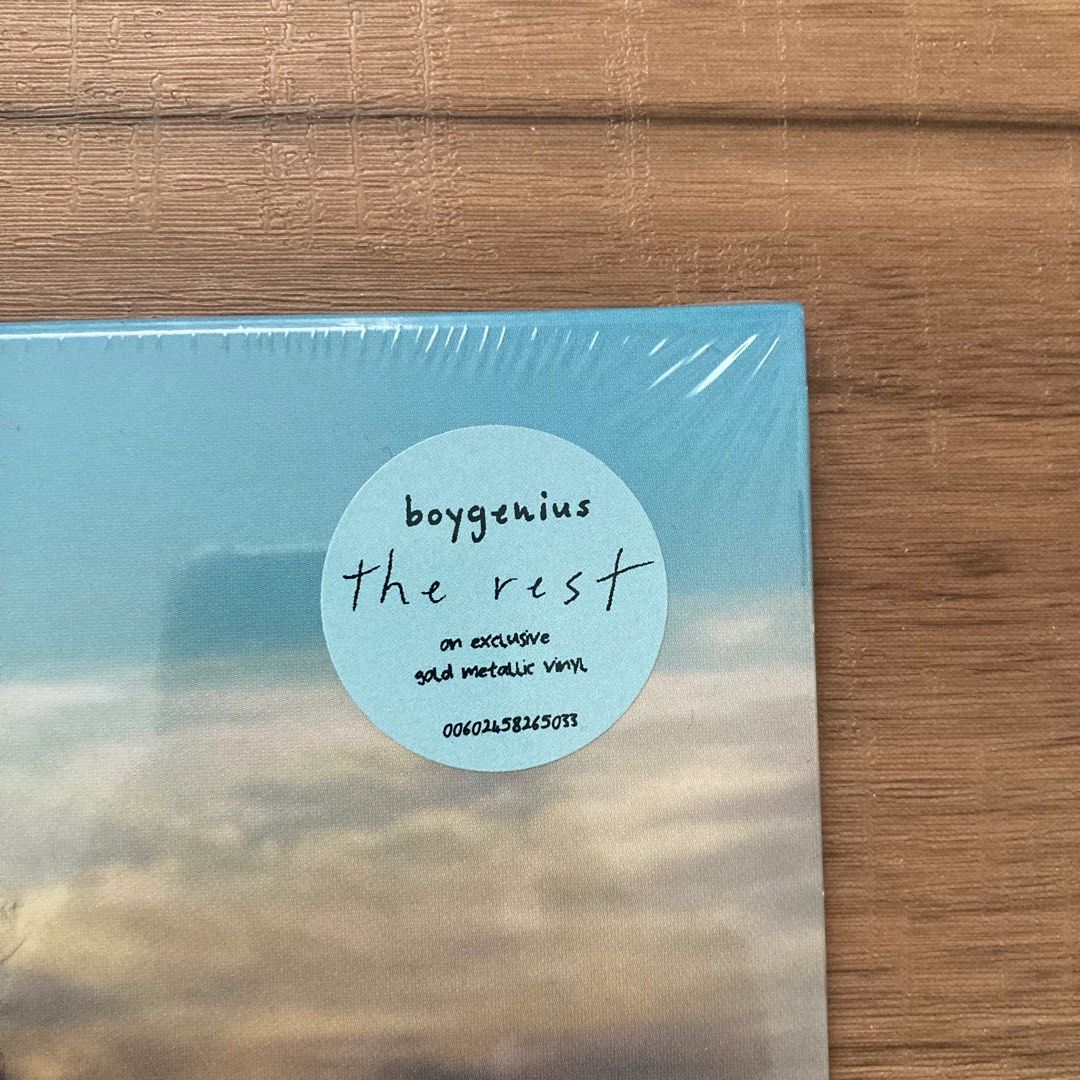 Boygenius - The Rest EP (Metallic Gold), Hobbies & Toys, Music & Media, Vinyls on Carousell