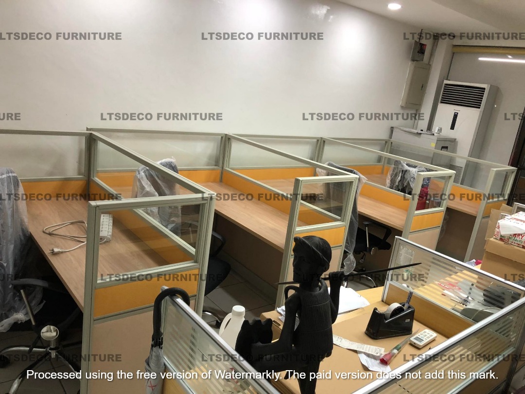 BPO WORKSTATION TABLE FURNITURE///OFFICE PARTITION MODULAR, Furniture ...