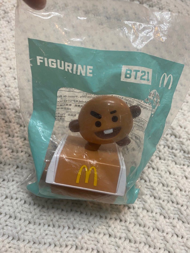 BT21 SHOOKY Mcdonald's toy, Hobbies & Toys, Memorabilia & Collectibles, K-Wave on Carousell