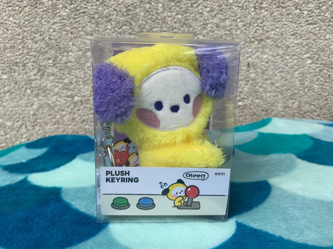BTS BT21 Minini Plush Keyring - Chimmy, Hobbies & Toys, Memorabilia & Collectibles, K-Wave on ...