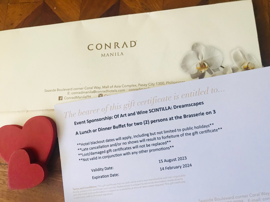 Buffet GC at Brasserie on 3 Conrad Hotel, Tickets & Vouchers, Vouchers ...