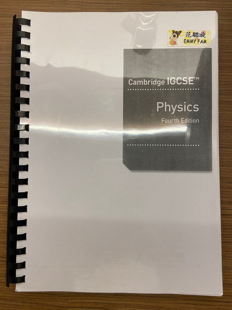 Cambridge IGCSE Physics 4th edition by Heather Kennett, Hobbies & Toys ...