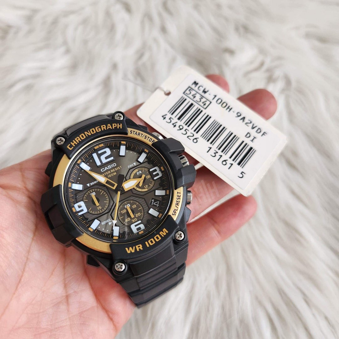 CASIO MCW-100H-9A2, Men's Fashion, Watches & Accessories, Watches on ...