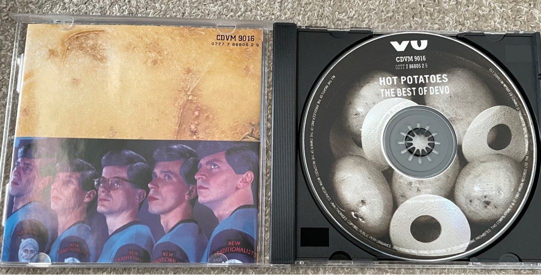 CD: New Wave, Pop, Retro - The Best Of Devo: Hot Potatoes, EU Pressing ...