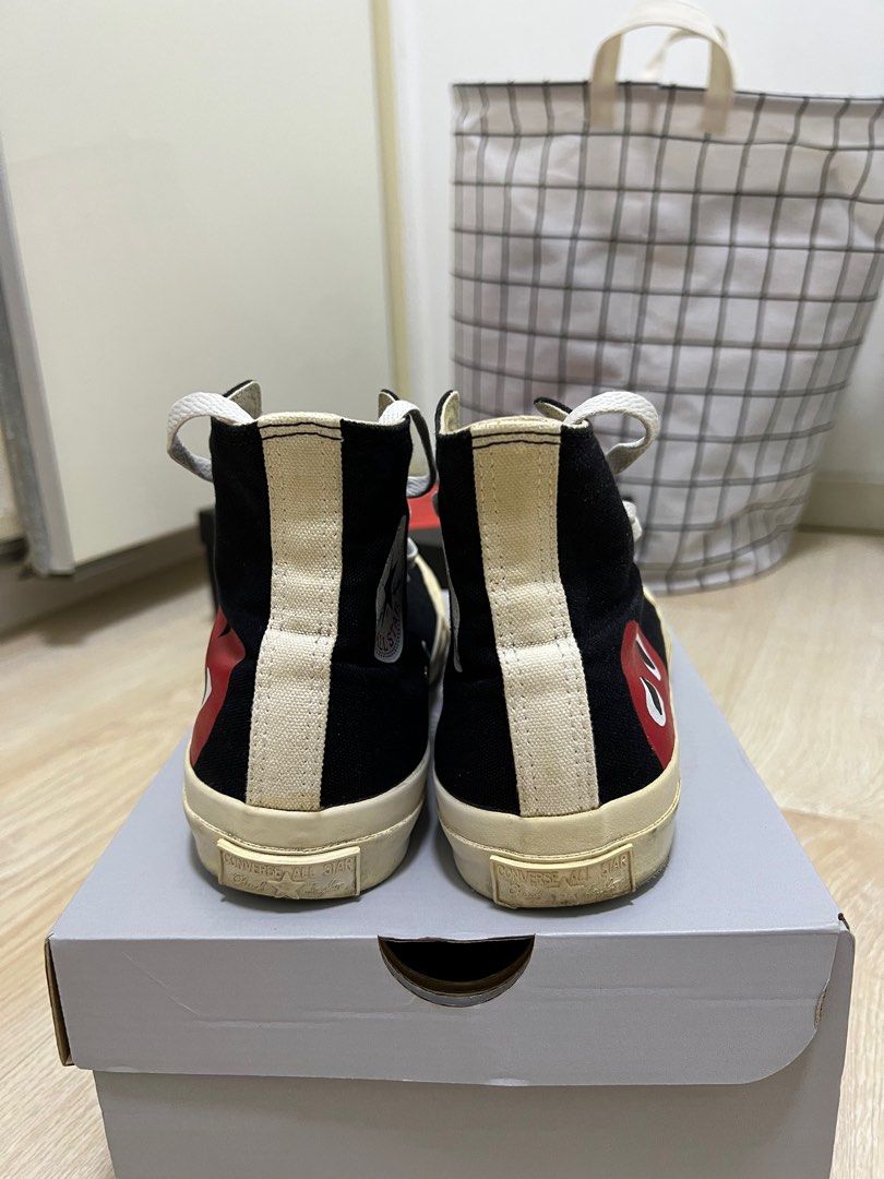 CDG Converse High Cut (Japan Edition), Women's Fashion, Footwear ...