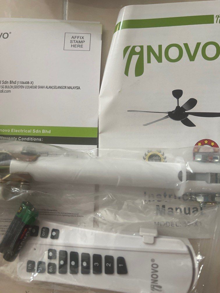 CEILING FAN INOVO, TV & Home Appliances, Other Home Appliances on Carousell