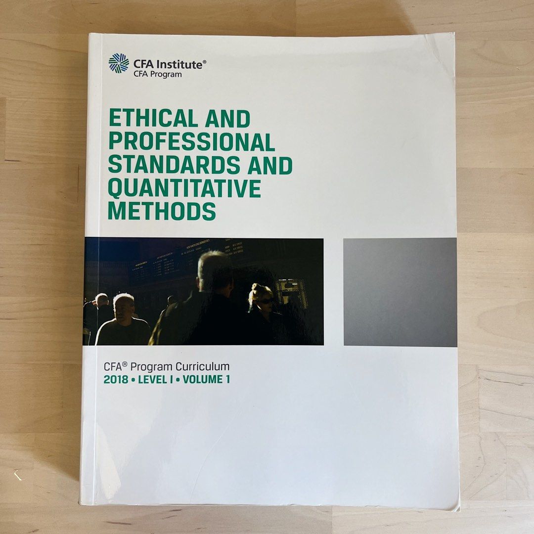 CFA Level 1 Official Books, Hobbies & Toys, Books & Magazines ...