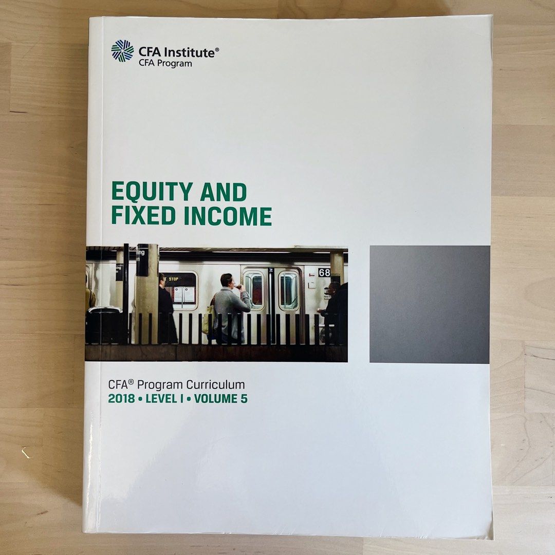 CFA Level 1 Official Books, Hobbies & Toys, Books & Magazines ...