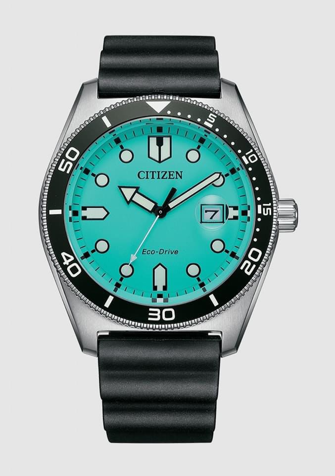 CITIZEN ECO DRIVE TEAL COLOR, Men's Fashion, Watches & Accessories ...