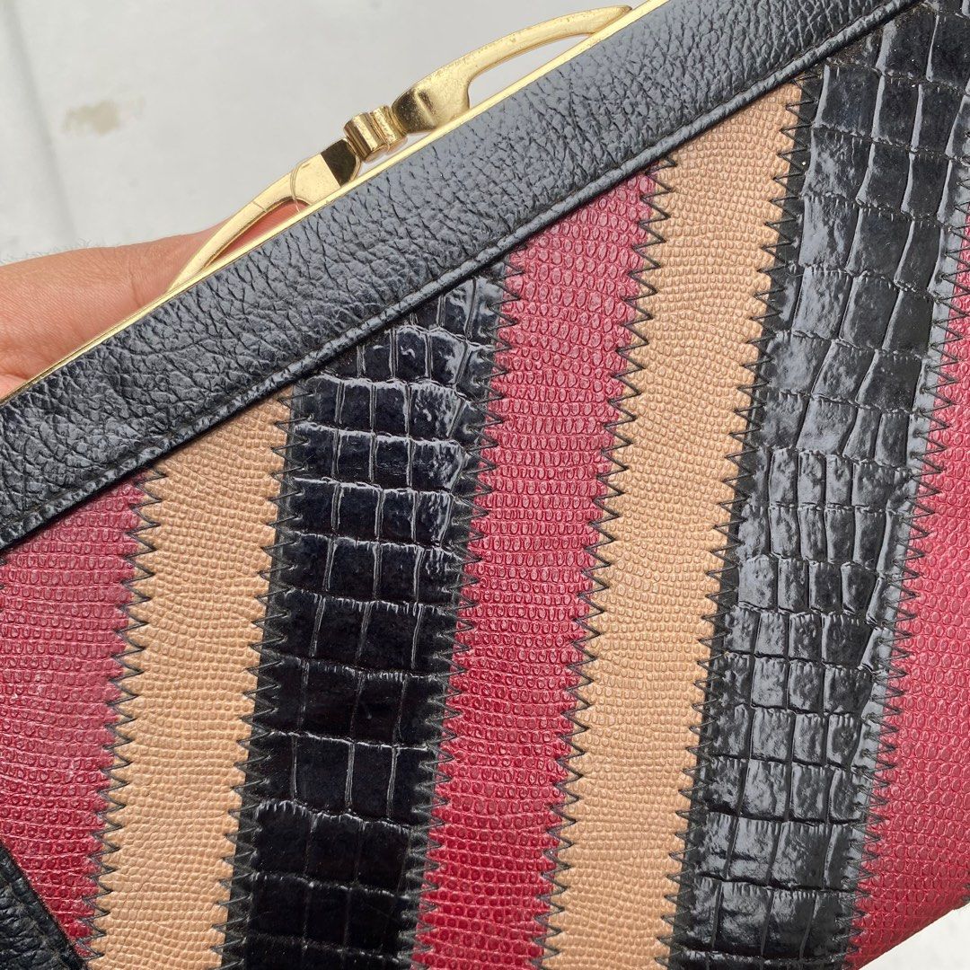 Classic / vintage leather clucth bag, Women's Fashion, Bags & Wallets ...