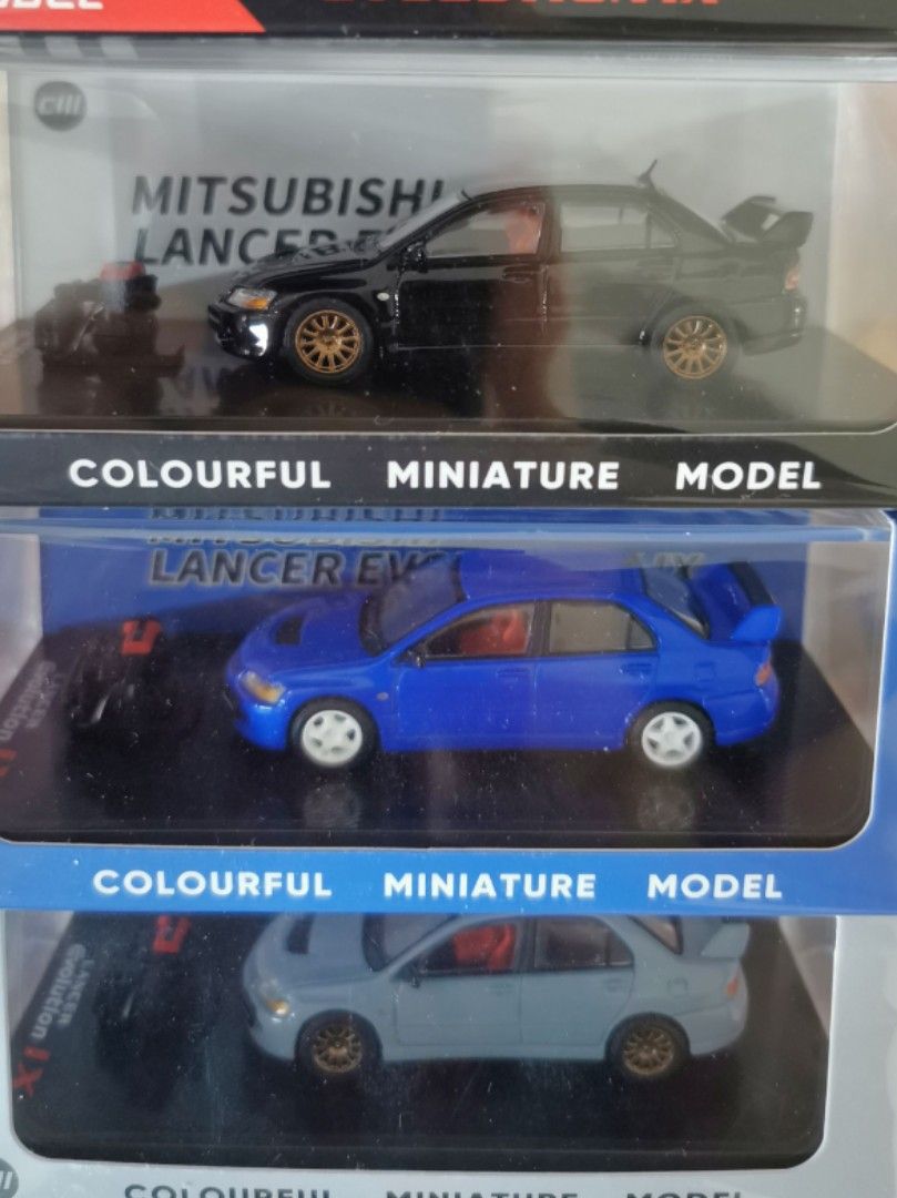 Cm model 1/64 Mitsubishi Lancer Evolution 9, Hobbies & Toys, Toys ...