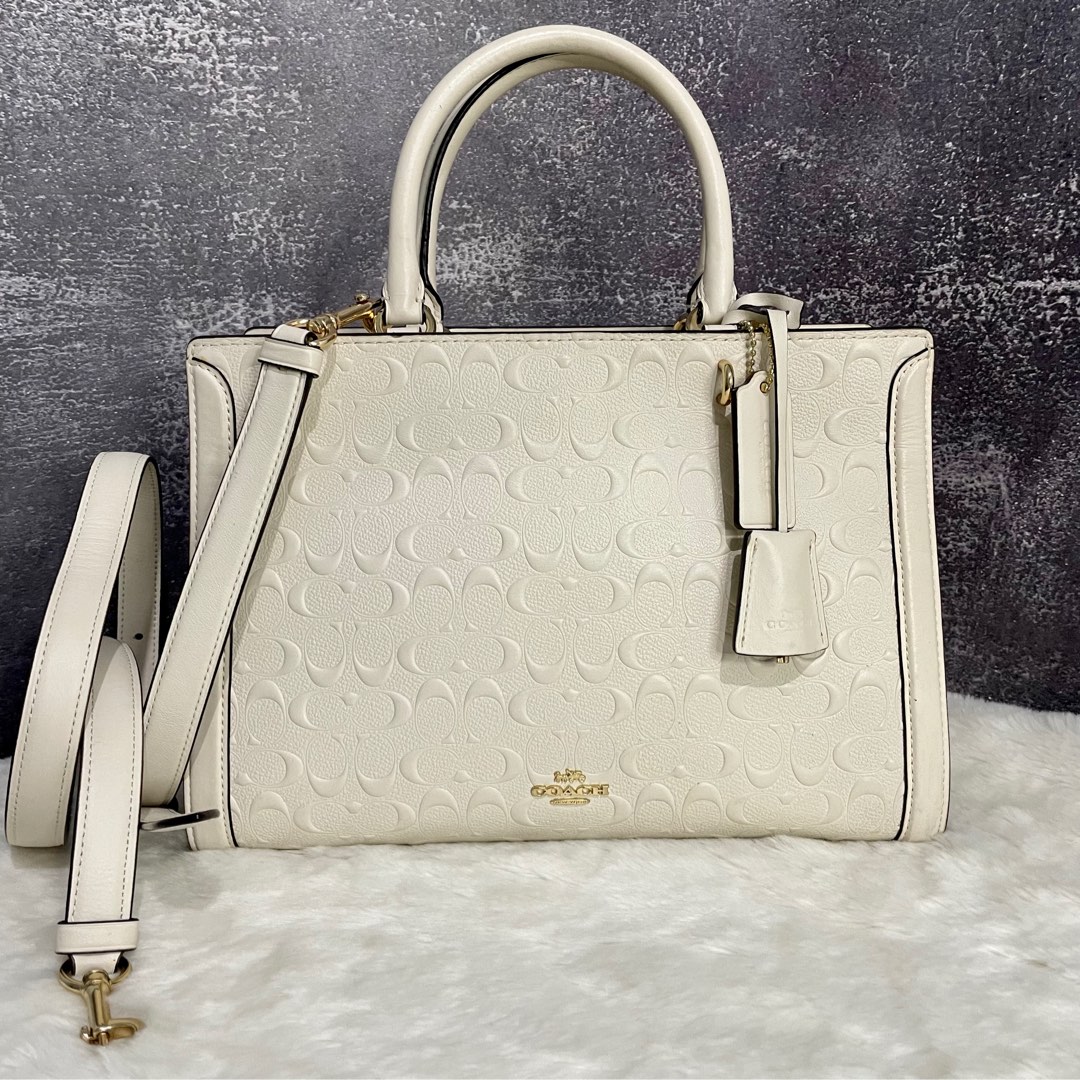 Coach Zoe Carryall, Luxury, Bags & Wallets on Carousell