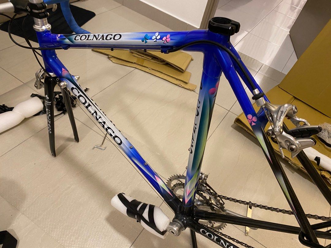 Colnago C40 Mapei AD10 (FRAMESET ONLY), Sports Equipment, Bicycles ...