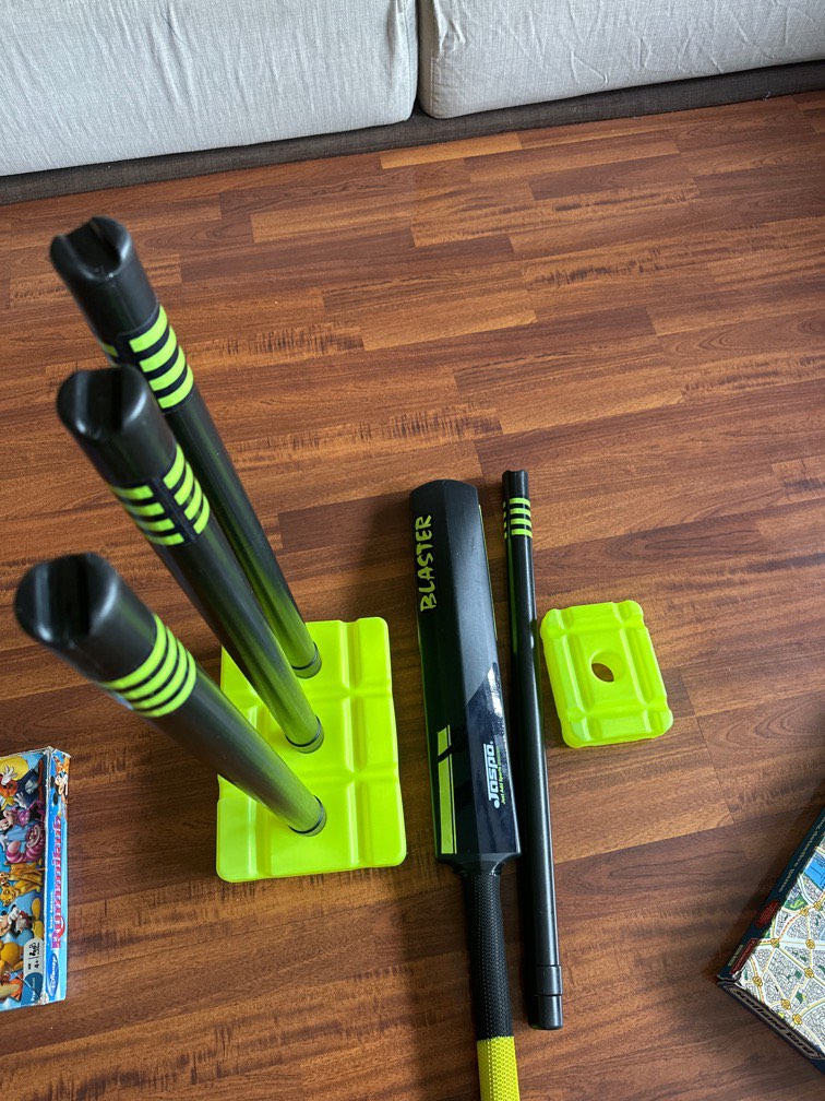 Cricket kit solid heavy duty plastic, Sports Equipment, Sports & Games ...